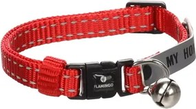 Flamingo Jaggo Obojek pro kočky červený