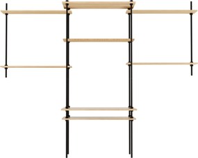 AR Shelving Psací stůl s regálem „Deco“