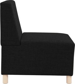 Modulová sedačka bez opěradel 3 ks Černá textil 3399794