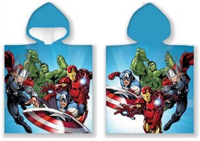 Carbotex dětské pončo Avengers Super Heroes 50x115 cm