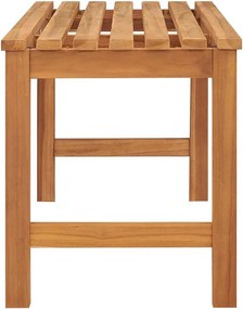 Zahradní lavice 114 cm masivní teakové dřevo 316626