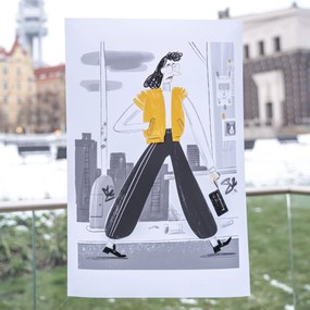 Milan Starý | Frajer Rám: Bílý, Velikost: 30 x 20 cm