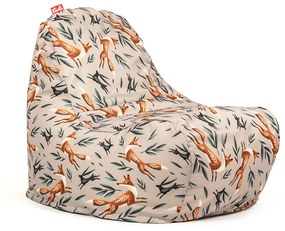 Tuli Relax sedací vak Provedení: Forest - vzorovaný polyester