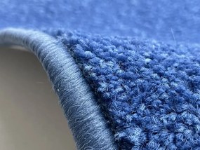 Vopi | Kusový koberec Eton modrý kruh - Kulatý 200 cm průměr