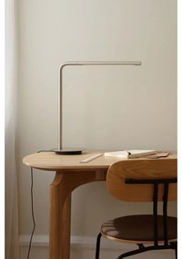 Kovová LED stmívatelná stolní lampa ve stříbrné barvě (výška 46 cm) Omni Table – UMAGE
