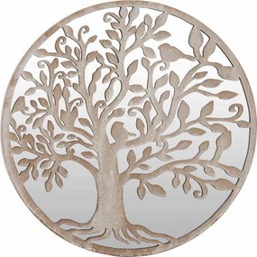 Zrcadlo pískové 60 x 2,5 cm železo kulaté do interiéru 3093541