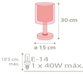 Dalber D-41431 - Dětská lampička COLOR RAIN 1xE14/40W/230V