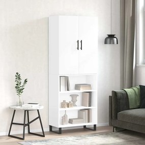 vidaXL Skříň highboard 69,5 x 34 x 180 cm kompozitní dřevo [3196091] Barva: šedá sonoma