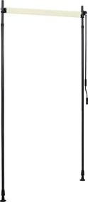 Venkovní roleta 100 x 270 cm krémová 145939