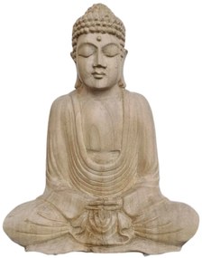 Buddha malý přírodní 21 cm