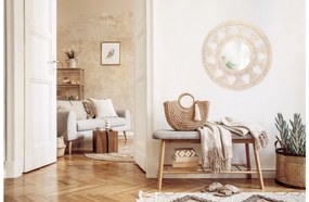 Tutumi, nástěnné zrcadlo ve stylu Boho 65cm 322050, HOM-03006