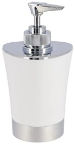 Dávkovač mýdla Cuesta, bílá/s chromovými prvky, 280 ml