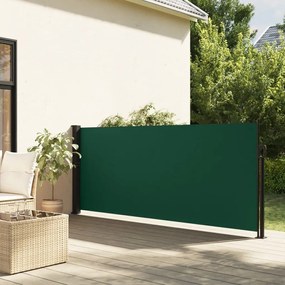 Zatahovací boční markýza tmavě zelená 100 x 300 cm