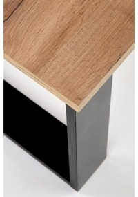 Konferenční stolek Libra, dub wotan / černá