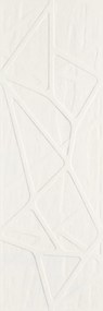 Ceramika Paradyz Obklad Titanium Bianco Kratka Struktura Rekt. 75x25 - 158094