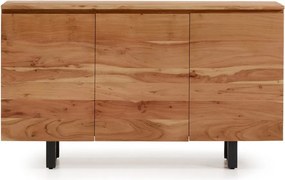 Komoda z masivu akácie v přírodní barvě 150x88x40 cm Uxue – Kave Home