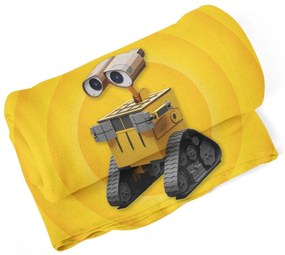 Sablio Deka Wall-E robot Žlutý - 150x120 cm