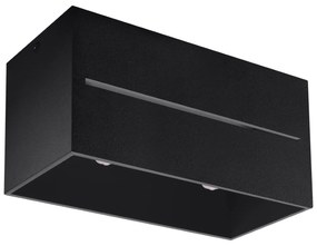Sollux Lighting Stropní svítidlo LOBO 2 Černá