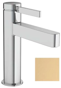 Hansgrohe Finoris - Umyvadlová baterie, s výpustí, CoolStart, EcoSmart, kartáčovaný bronz 76025140