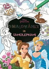 Jiri Models Omalovánky A4+ Disney Princezny | BIANO