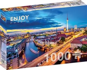 ENJOY Puzzle Noční Berlín / 1000 dílků / od 14 let