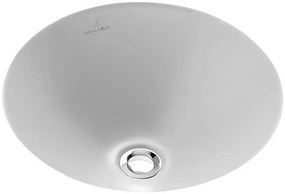 Villeroy & Boch Loop&Friends - Vestavné umyvadlo, průměr 330 mm, bez přepadu, bílá 61813301