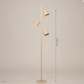 Stojací lampa Snap Fosca Taupe Trio