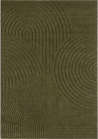 Tmavě zelený koberec 120x170 cm Whirl – ESTE