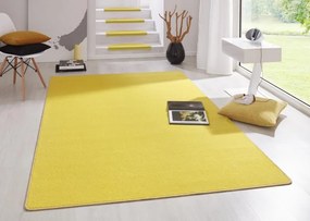 Hanse Home, Kusový koberec Fancy 103002 Gelb - žlutý, 80x200, žlutá, ložnice