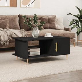vidaXL Konferenční stolek 90 x 50 x 40 cm kompozitní dřevo [829476] Barva: Černá