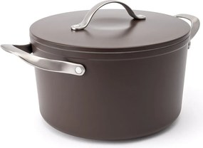 Elmich Nepřilnavý keramický hrnec Zen Ø 20 cm (3 l) - hnědá
