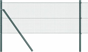 Zemní upevnění svařované drátěné ploty 100 x 0,5 m Zelená 3351780