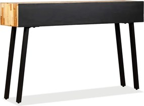 Konzolový stolek, masivní recyklovaný teak 120x30x76 cm 245403