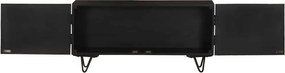 TV stolek 90 x 30 x 45 cm masivní mangovníkové dřevo 322681
