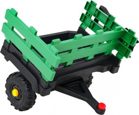 Ramiz Titánový traktor s přívěsem zelený