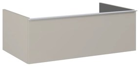 Elita Look, závěsná skříňka pro umyvadlo na desku 80x45x28 cm 1S PDW, béžová matná, ELT-168592