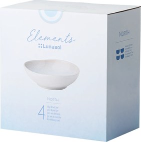 Sada misek 4 ks - Gaya Elements North - 492531