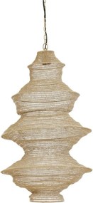 Béžové kovové závěsné svítidlo Nakisha – Light &amp; Living