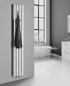 Sapho Sapho, PILON topné těleso 196x1800mm, se 3 háčky, černá mat, IZ128T