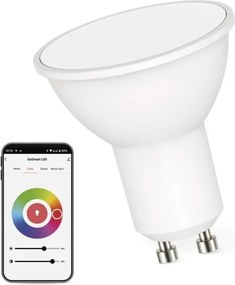 Chytrá LED žárovka GoSmart MR16/GU10 4,8W 230V ZigBee RGB stmívatelná