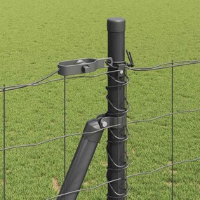 Evropský plot s betonovou základnou 10 x 1,4 m Šedá Síťovina 3350928