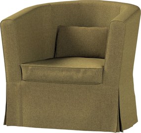 Potah na křeslo IKEA Ektorp Tullsta barva zelená látka pletený vzor