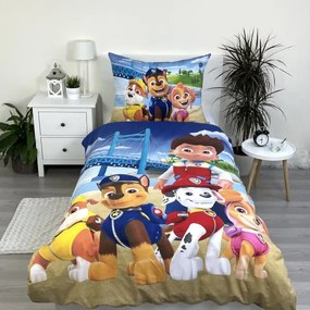 Jerry Fabrics Povlečení Paw Patrol PP457 Bridge 140x200, 70x90 cm