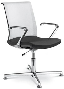 LD SEATING - Židle LYRA NET 203-F34-N6 - černý rám