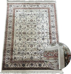 BE Koberec Anatolia Silk 66524 CREAM - krémový obdélníkový Rozměr: 80x150 cm