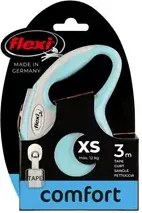 Flexi Comfort XS pásek 3m světle modré / Vodítko