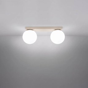 Sollux Lighting Stropní svítidlo YOLI 2 béžové