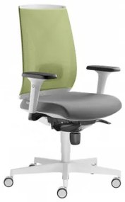 LD seating Kancelářská židle LEAF 504-SY bez područek Mechanika bez posuvu sedáku Hlavová opěrka bez hlavové opěrky LÁTKY 2 / VALENCIA, XTREME, ASPECT, STYLE, CURA 2021 SÍŤOVINY NET