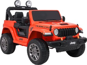 Elektrické autíčko Jeep Wrangler Rubicon LIFT oranžové
