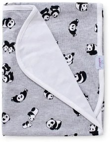Babymatex Dětská deka Bamboo panda, 75 x 100 cm